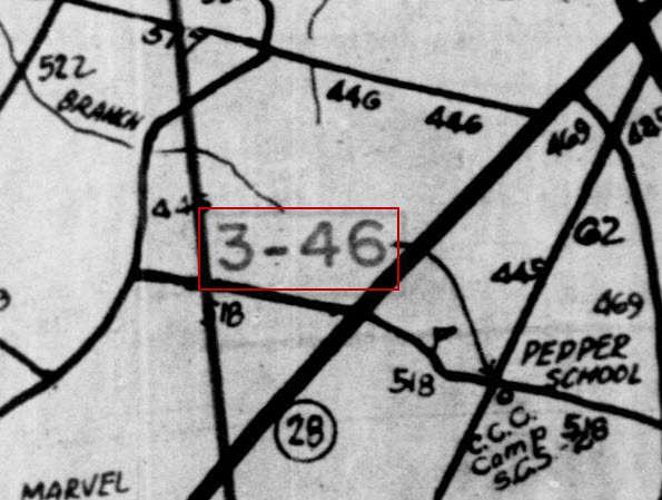 1940 Census Enumeration District Maps – Delaware – Sussex County – ED 3 ...